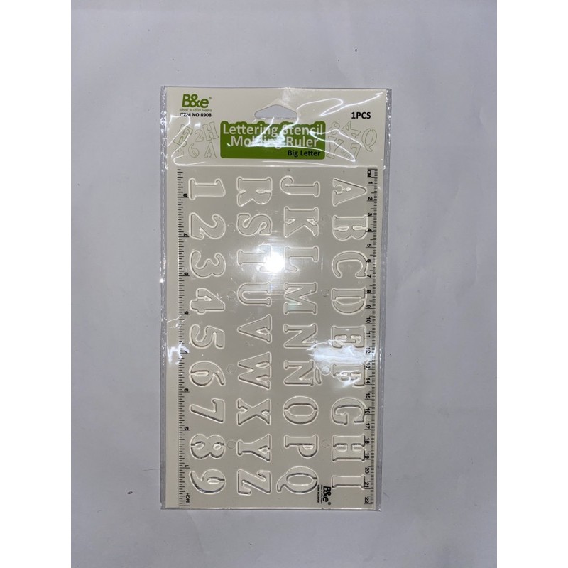 lettering stencil molding ruler(BIG LETTER) | Shopee Philippines