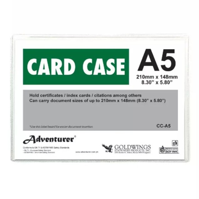 Adventurer Card Case A5 | Shopee Philippines