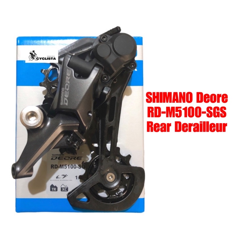 SHIMANO Deore RD-M5100-SGS 11Speed Rear Derailleur | Shopee Philippines