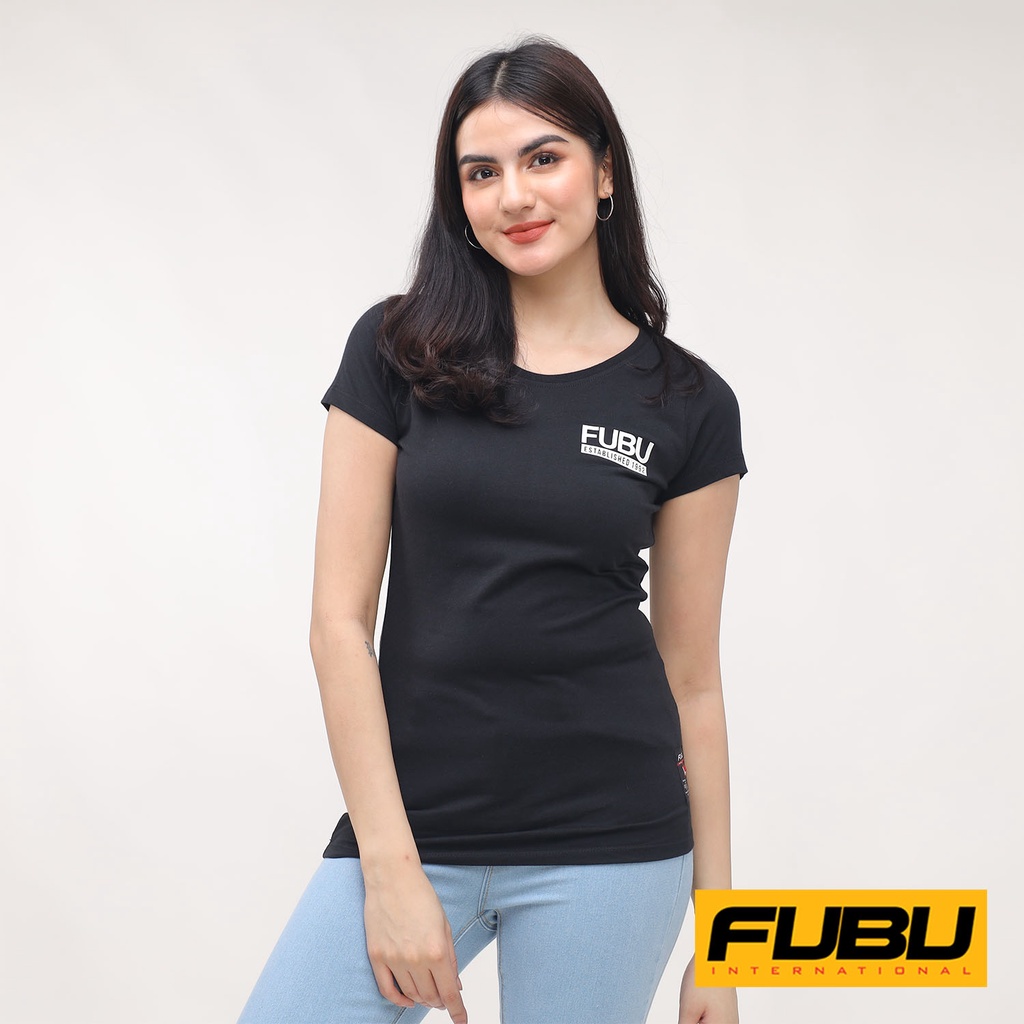 Fubu Girls Basic Roundneck QGT01-0450 (Black) | Shopee Philippines