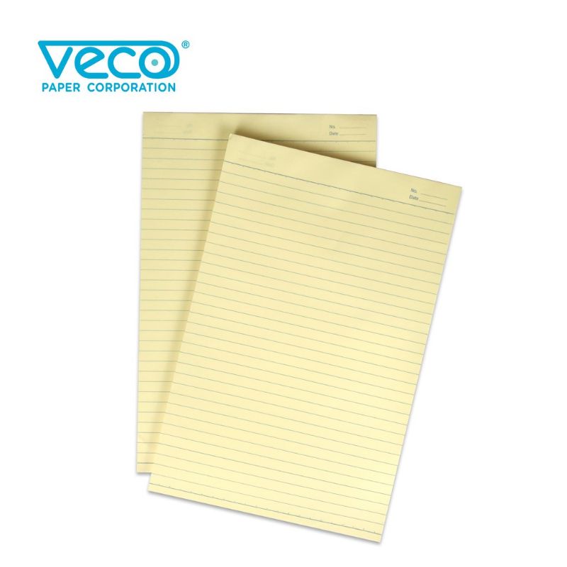 VECO YELLOW PAD PAPER 90 LEAVES | Shopee Philippines