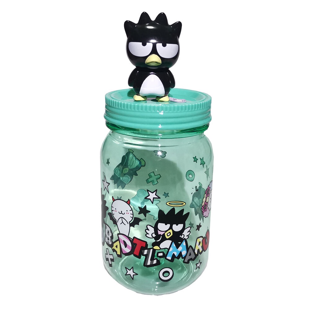 Bottle Jar Bad Badtz-Maru Green Sanrio Maru Cartoon Storage | Shopee ...