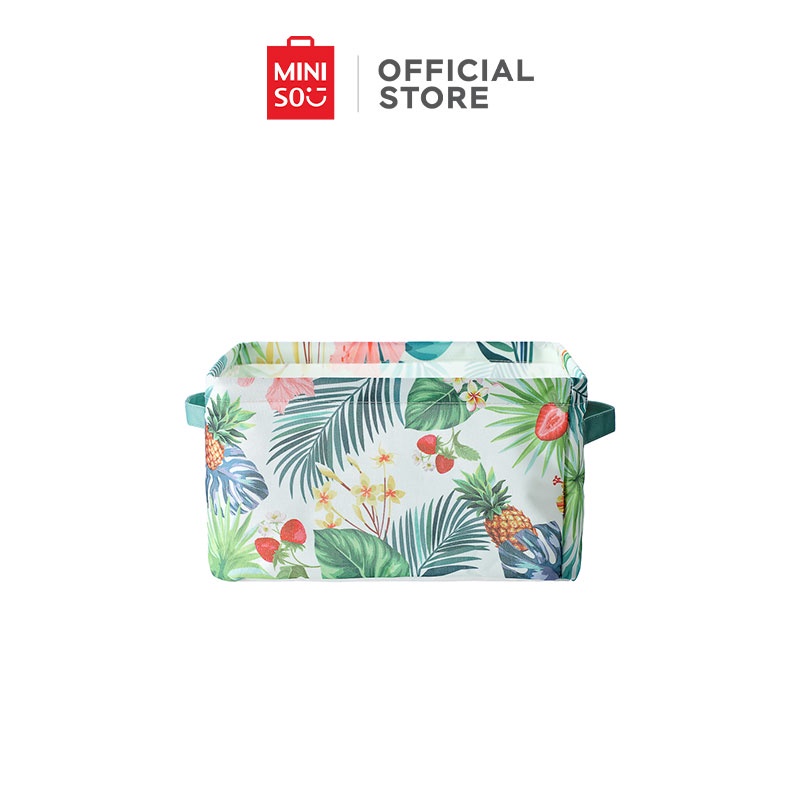 MINISO Passion Island Fabric Storage Bin | Shopee Philippines