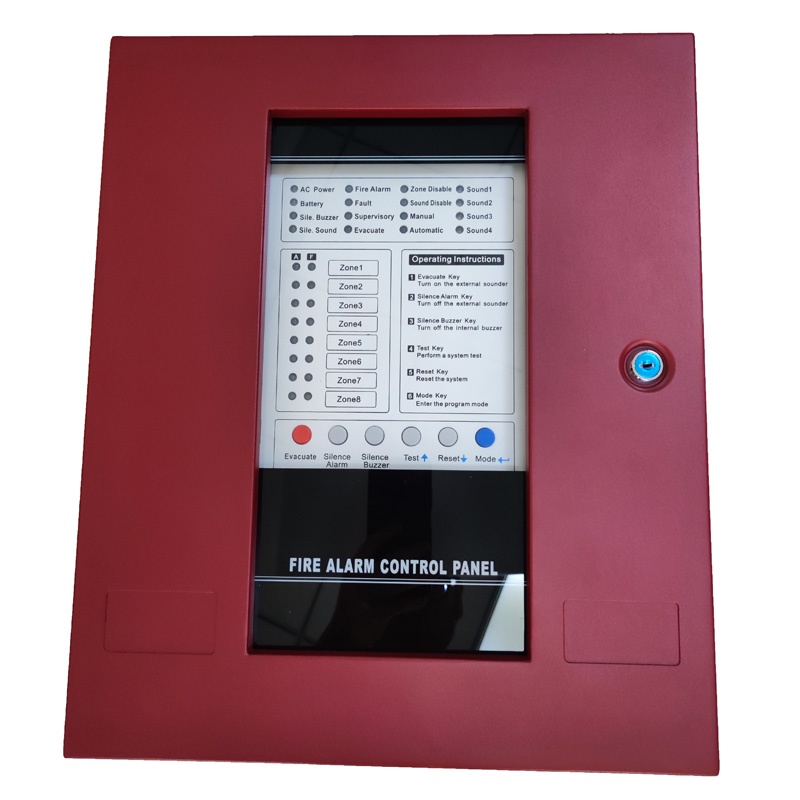 Conventional Fire Alarm Control System Control Panel 4/8/16 zones ...