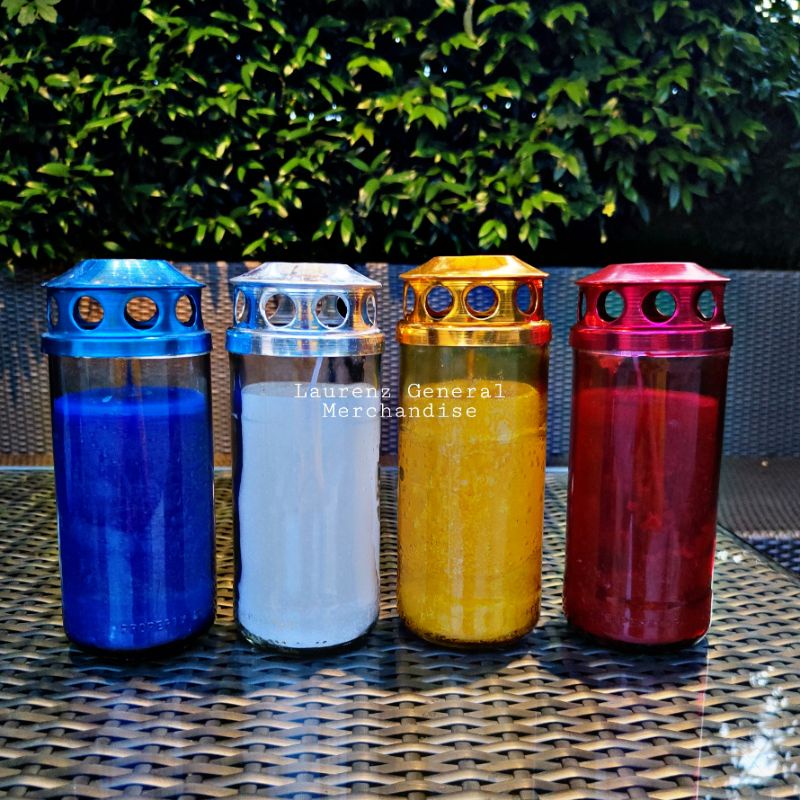 Victory Candle 7 Days Glass Candle (Wind Proof) | Shopee Philippines