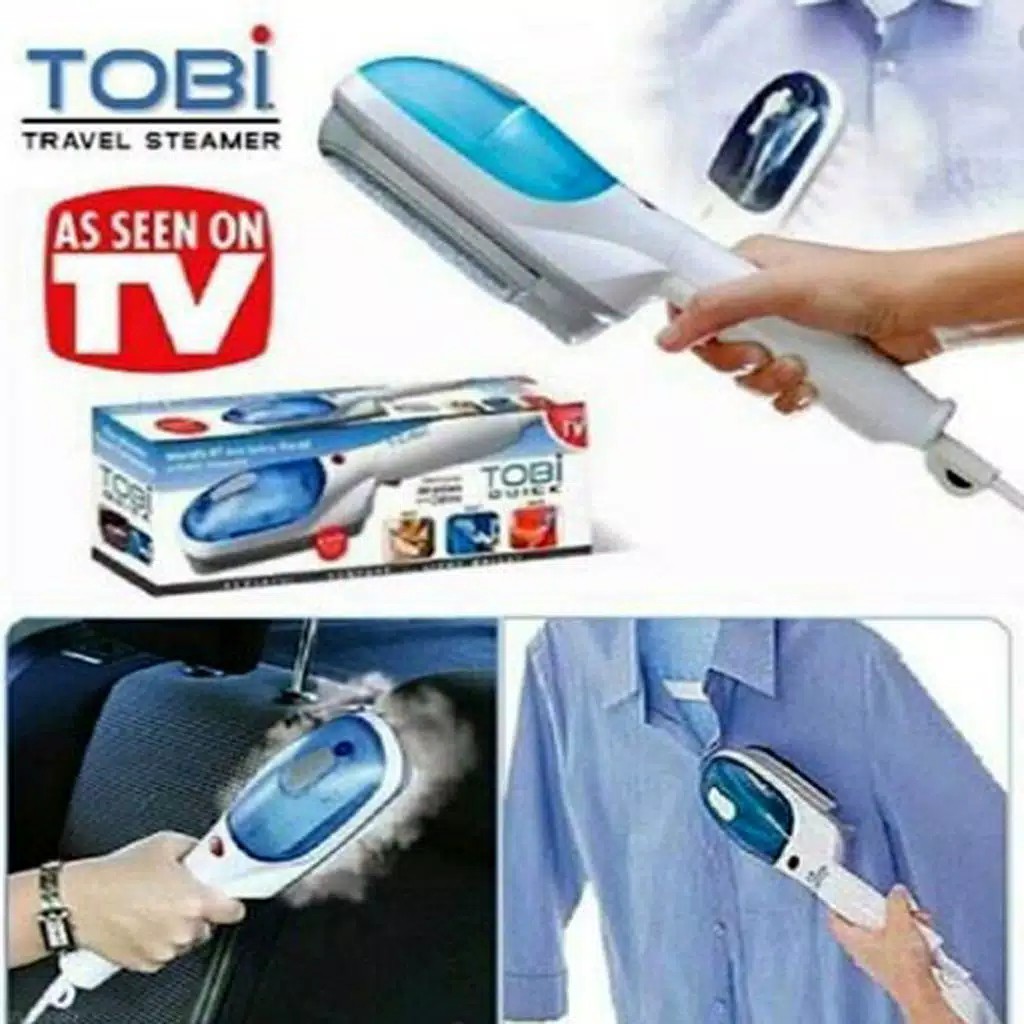Tobi Travel Steamer Iron - Tobi Steam Iron As Seen On TV | Shopee ...