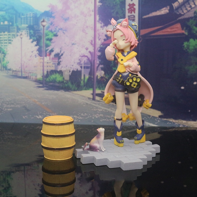 Anime Figure Genshin Impact Diona Katzlein Action Figure 17cm PVC Model ...