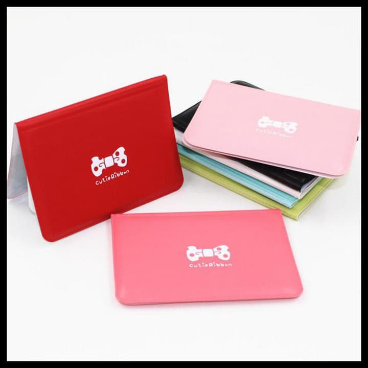 Name Card Wallet / Atm Plastic Motif Cute Ribbon (contents 12 Cards ...