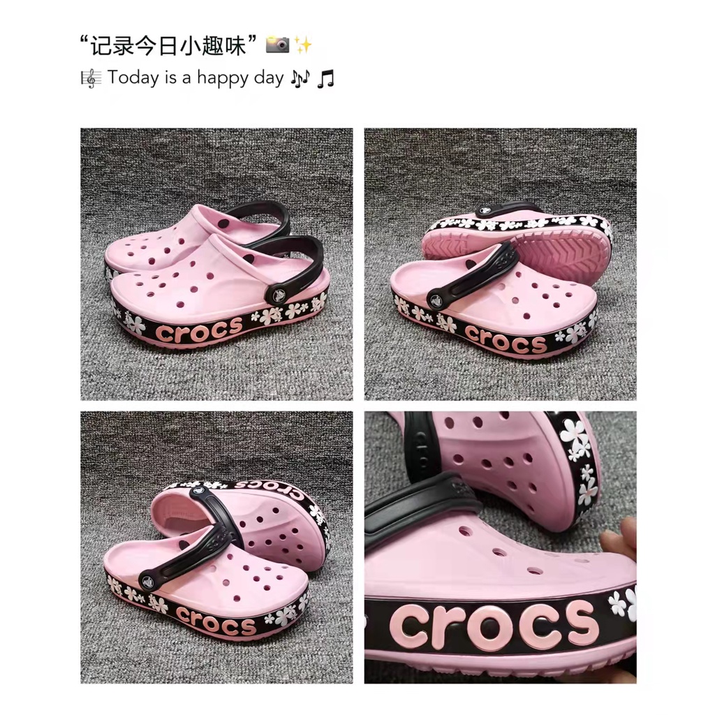 crocs women's beja sandals, sakura pink collection, EOC | Shopee ...