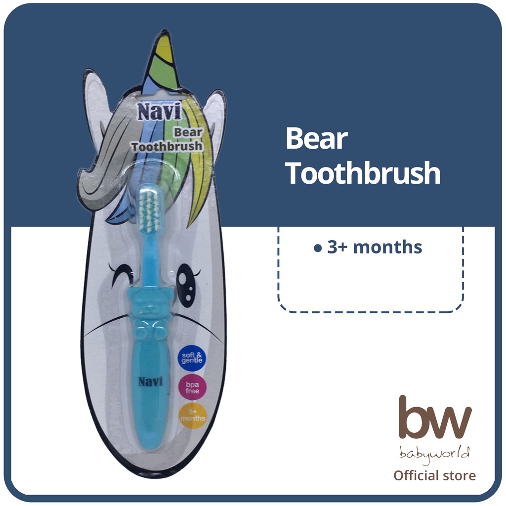 Navi Bear Toothbrush | Shopee Philippines