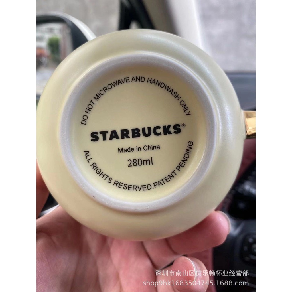 H16 STARBUCKS Hot Xingba. Ke Osmanthus Fragrans Same Color Seal Pink ...