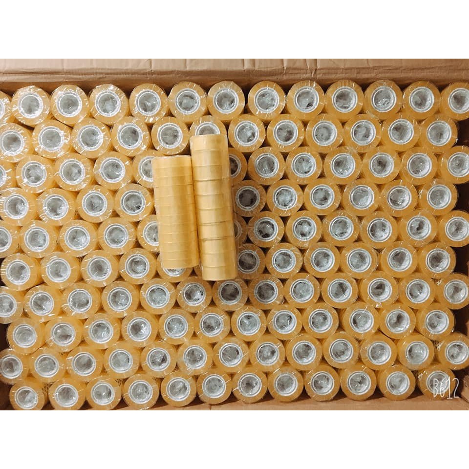 Combo of 12 rolls of adhesive tape, small clear tape for offices ...