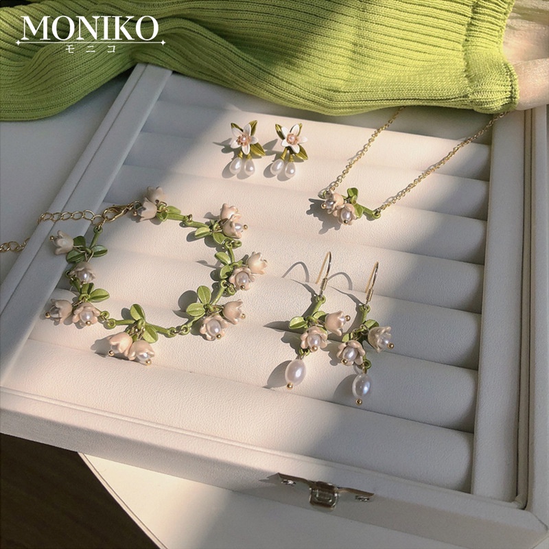 MONIKO Original Design accessories Jewelry Set Necklace Earrings ...