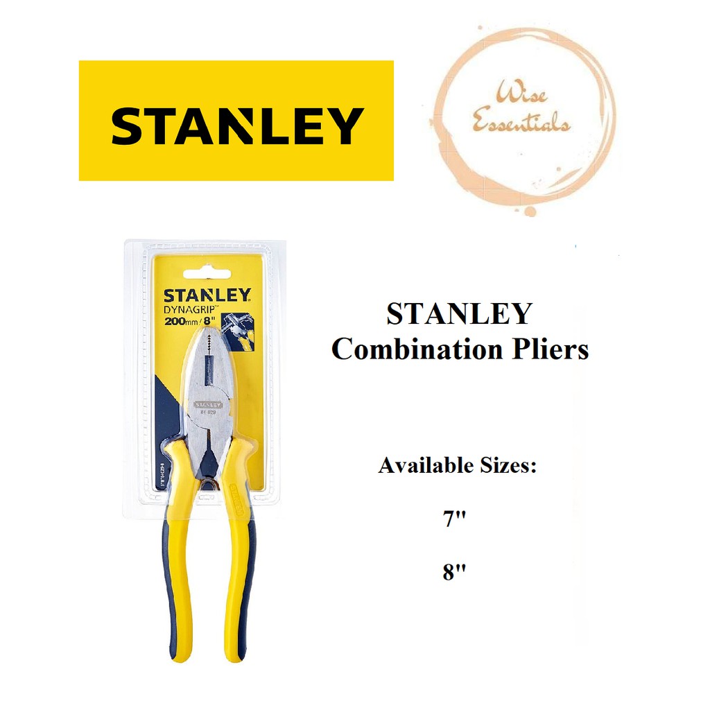 STANLEY Combination Pliers | Shopee Philippines