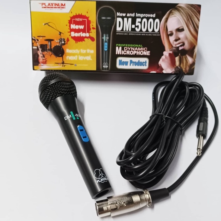 Platinum DM-5000 wired microphone | Shopee Philippines