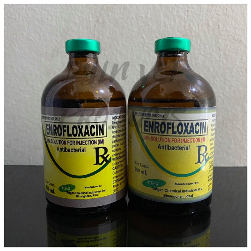 ENRO ANTIBACTERIAL INJECTABLE FOR ANIMALS | 100ML | VETGEN | Shopee ...