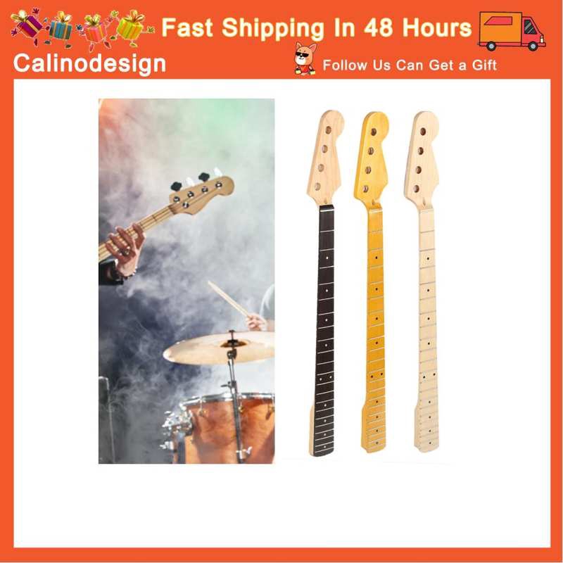 Calin♪♪Bass Guitar Neck Canadian Maple 4 String 21 Fret Musical ...