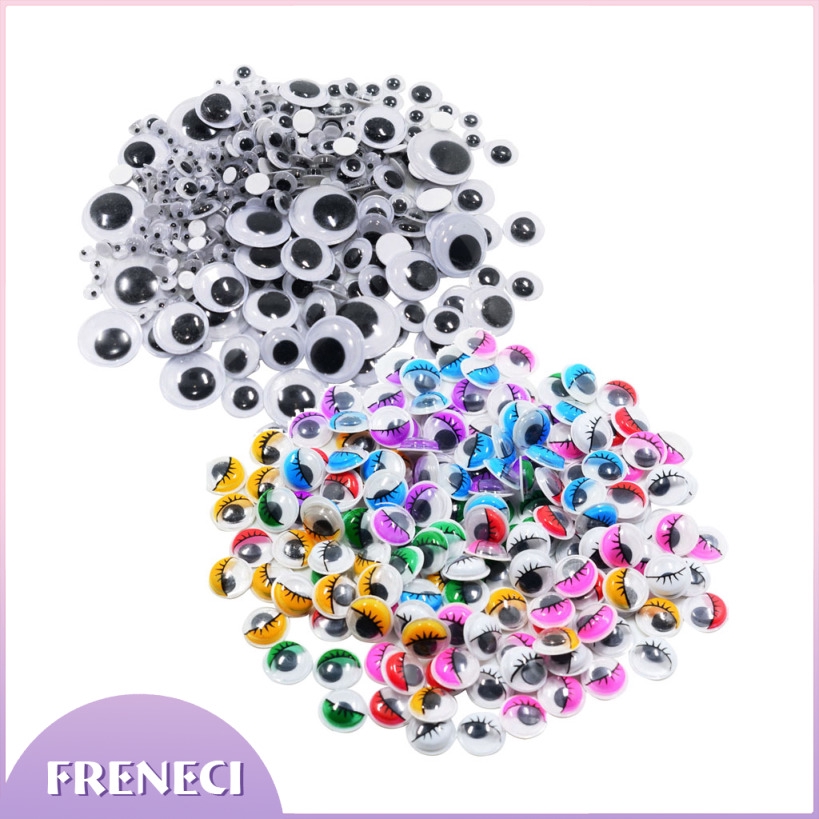 476 Piece Mixed Adhesive Sticky Wiggle Googly Eyes Assorted Sizes for ...