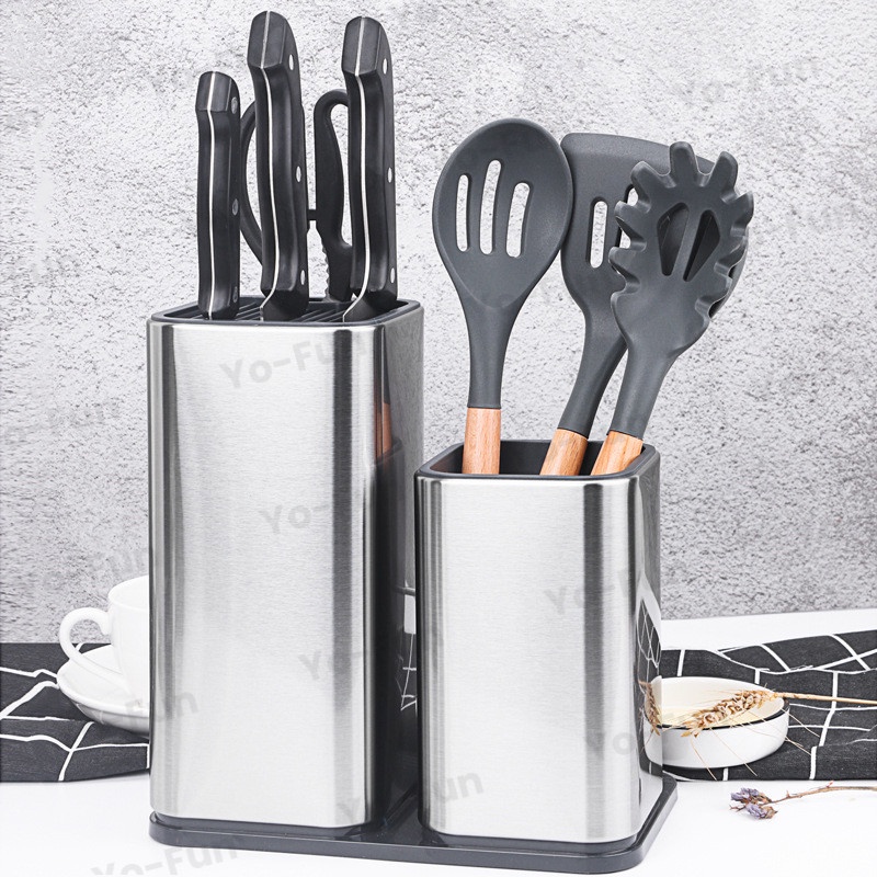 Kitchen Knife Organizer and Utensils Holder Multinfunctional Kitchen ...