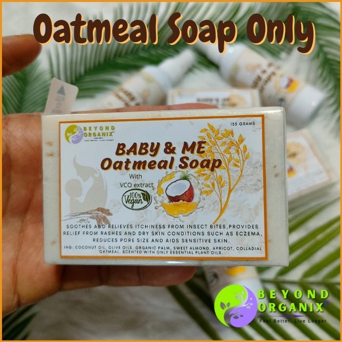 Beyond Organix Oatmeal Soap & Oil (For sensitive and irritated skin ...