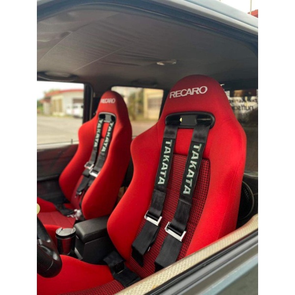 Takata 4 Four Point Racing Seat Harness High Quality Thailand | Shopee ...