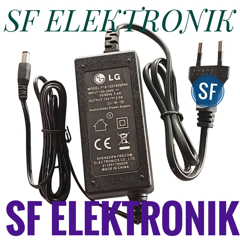 Lg Brand 12V-2A Switching Power Supply Adapter | Shopee Philippines