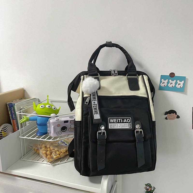 Korean backpack college student school bag Japanese style backpack for ...