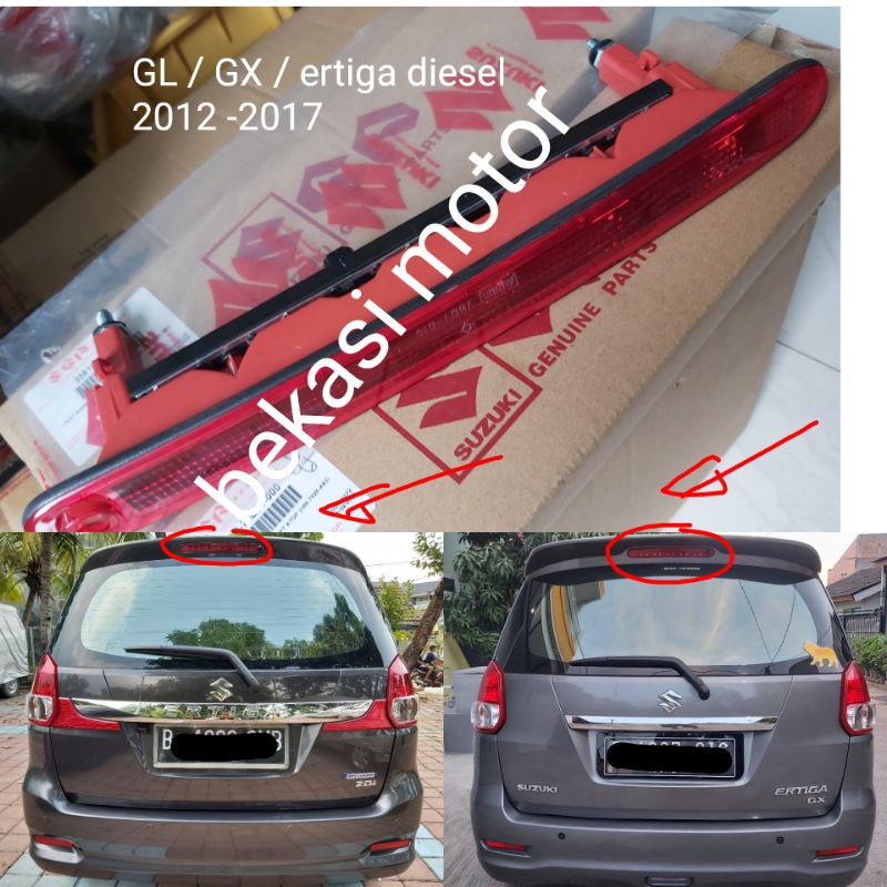 35810-74L lamp stop upper brake light spoiler light suzuki ertiga GL GX ...