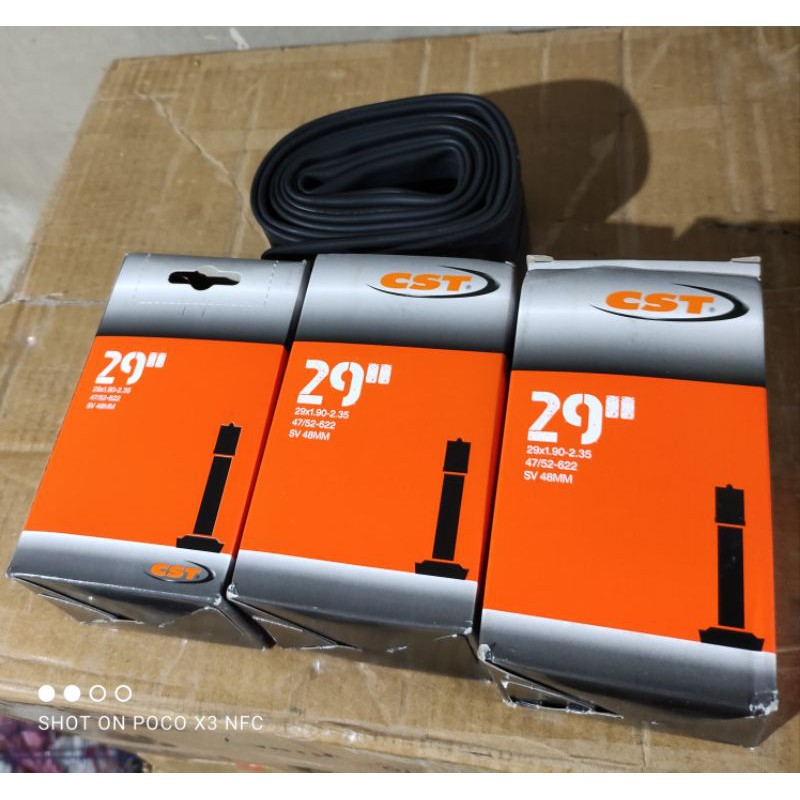 Cst 29X1.90/2.35 CST SV48MM bike mtb tube || Cst interior tube presta ...