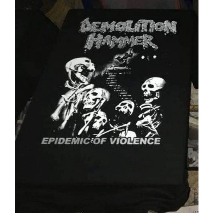 DEMOLITION HAMMER ROCK BAND TSHIRT | Shopee Philippines