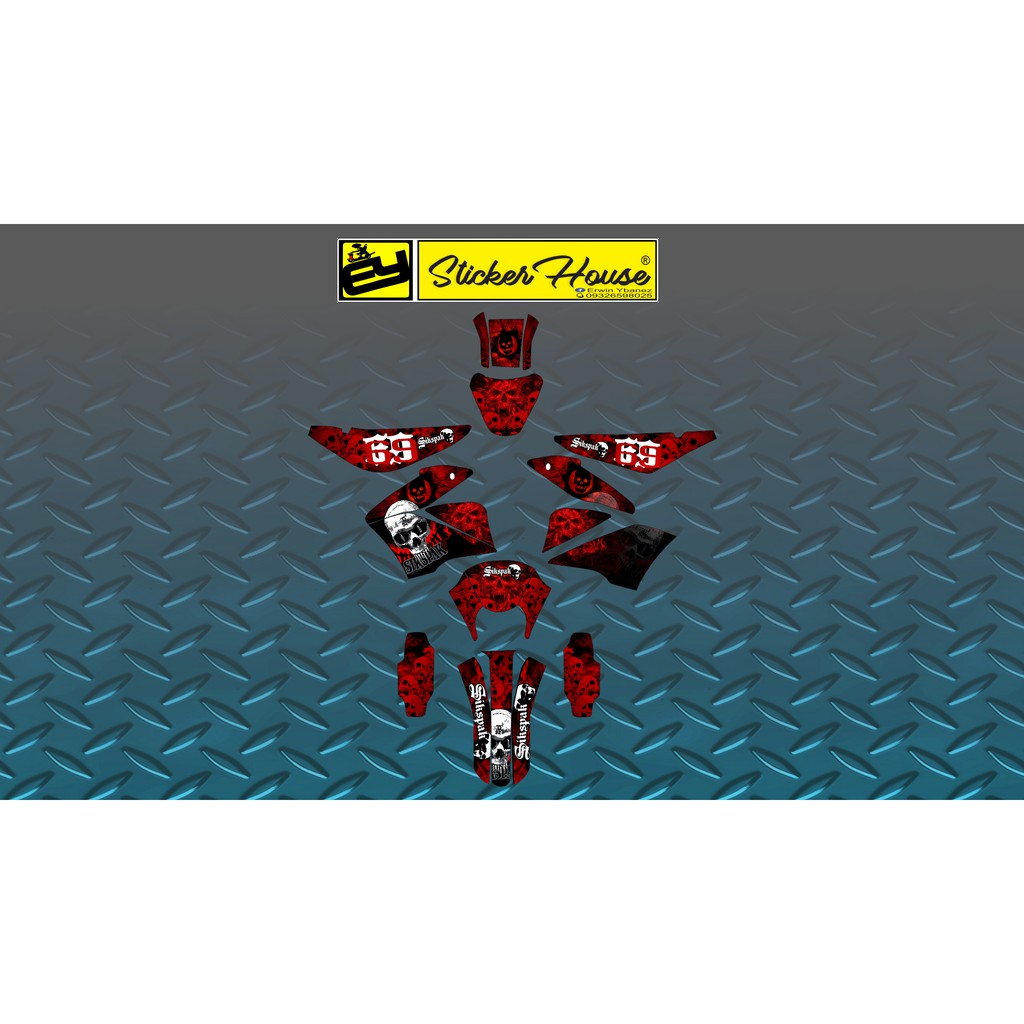 XR 125 DECALS LAMINATEd | Shopee Philippines