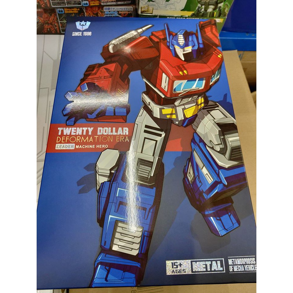 Wei Jiang W8605 MPP10 Cel Shaded Oversized Optimus Prime | Shopee ...