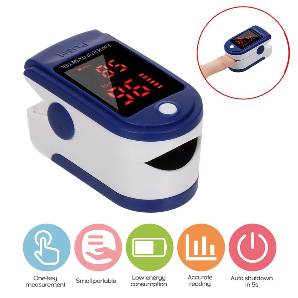 Purpleosy Pulse Oximeter rechargeable pulse oximeter pulse ox pulse ...