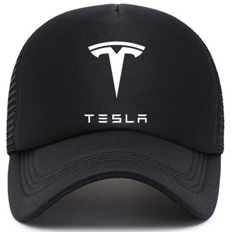 HIGH QUALITY TESLA Mesh Cap Net Cap Trucker Hat Baseball Cap | Shopee ...