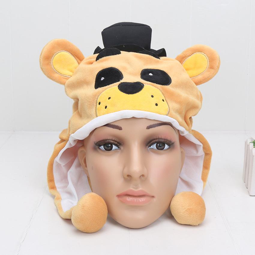 FNAF hat Five Nights At Freddy's Plush Freddy Fazbear foxy Cartoon ...