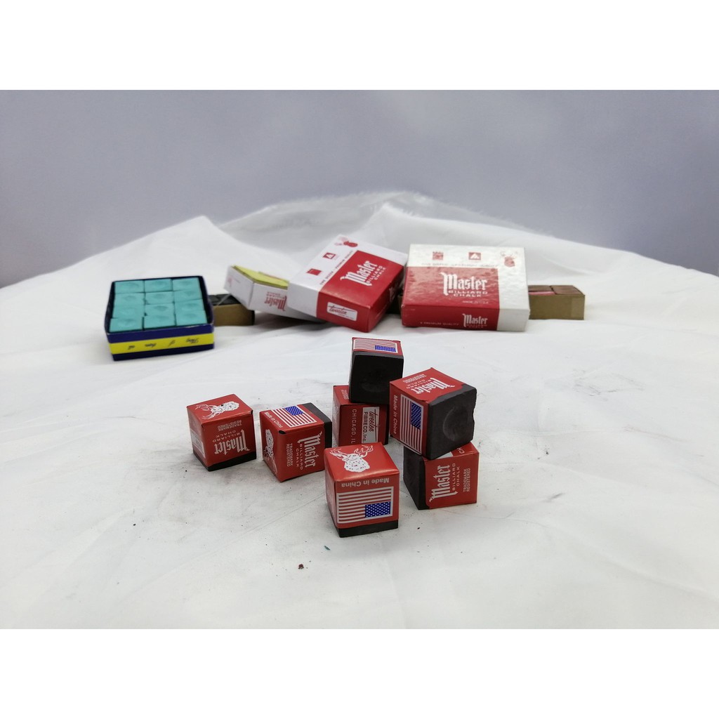 BILLIARD MASTER CHALK DARK GRAY ( TISA / GAMIT SA BILYARAN ) | Shopee ...