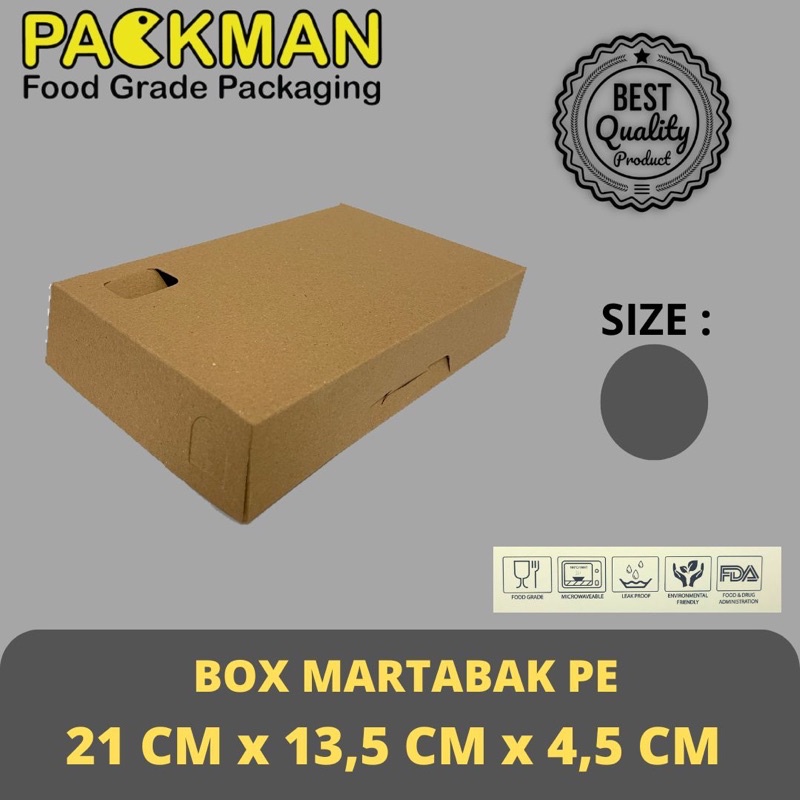 MARTABAK DUS BOX / SWEET MARTABAK BOX AND KRAFT LAMINATED EGGS / DONUT ...