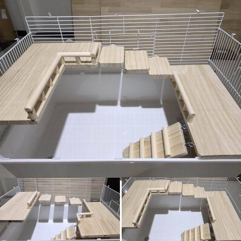 Hamster Accessories Platform Set Golden Bear 60 X 35 Basic Cage Solid ...