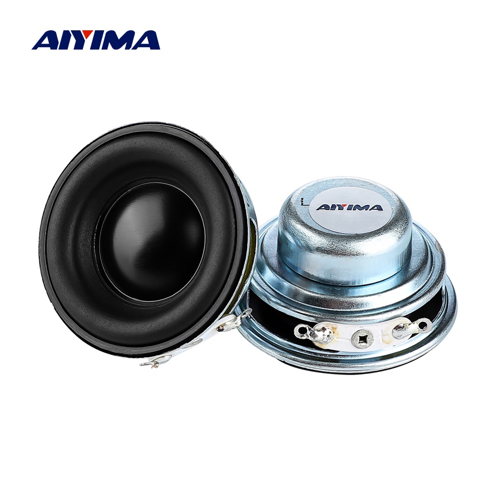 AIYIMA 2pcs 4 Ohm 5W 40MM Mini Audio Portable Speakers 16 Core Full Range Speaker | Shopee ...
