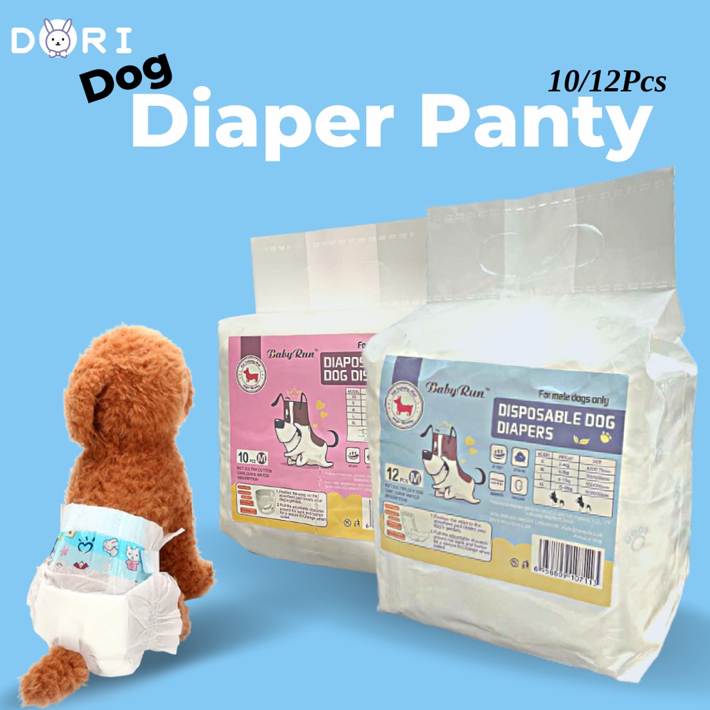 DORI Dog Diaper Female Dog Diapers Male Dog Diapers puppy diapers ...