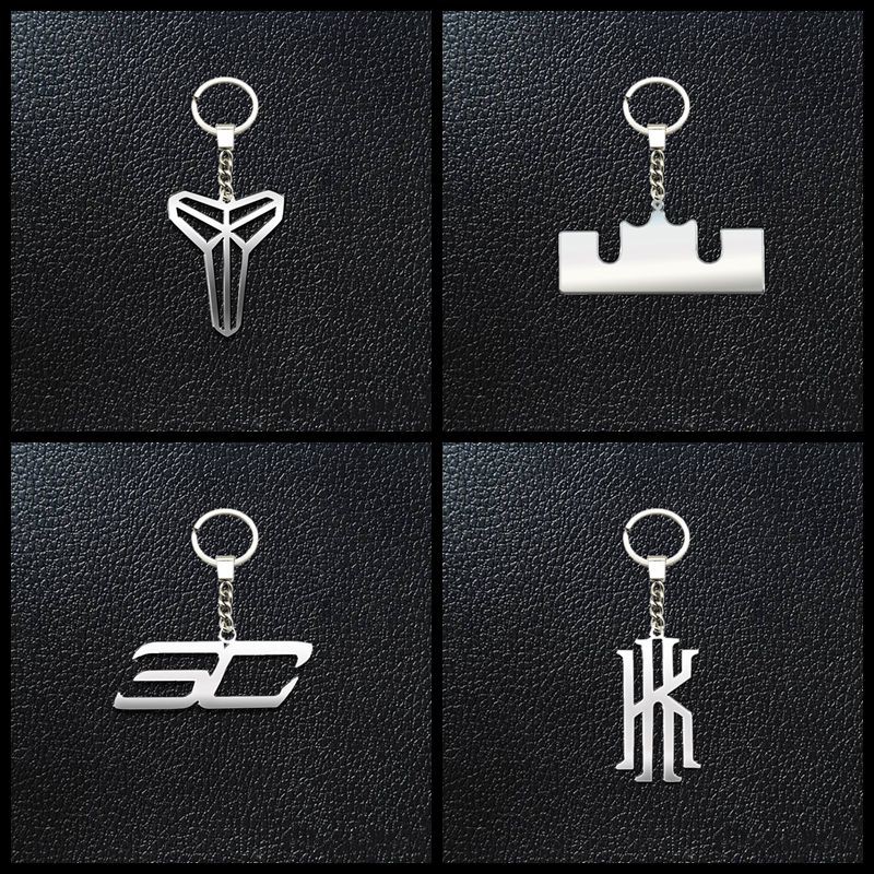 Keychain / With Basketball Star Logo Kobe Corey James Leo Macy C ...