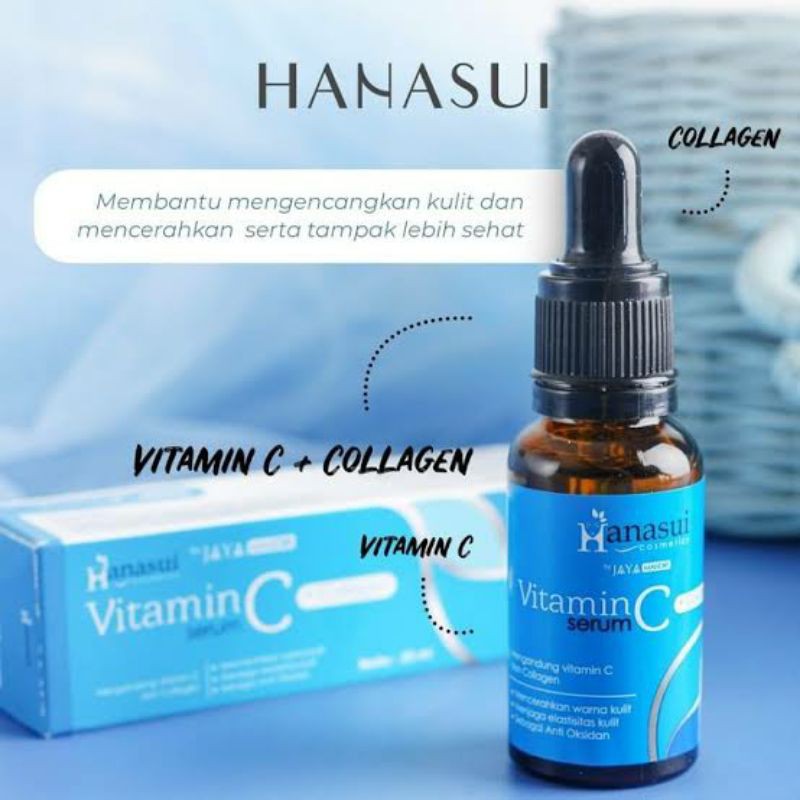 Hanasui Whitening Collagen Plus Vit C Serum 20ml | Shopee Philippines