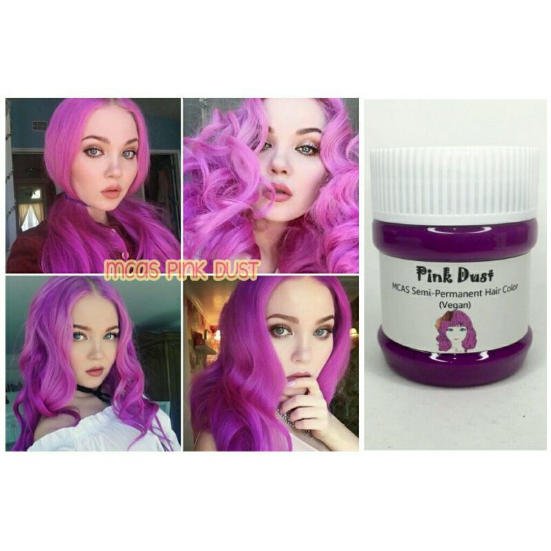 MCAS Pink Dust Vegan Semi-Permanent Hair Color (120ml/150ml) | Shopee ...