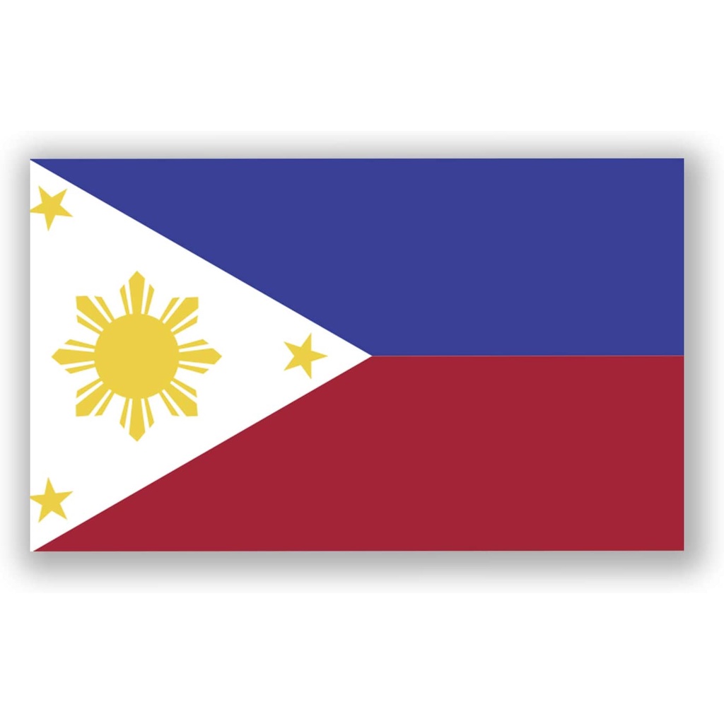 Philippines Flag Vinyl Decal Sticker Pinoy Pilipinas Filippino Filipina ...