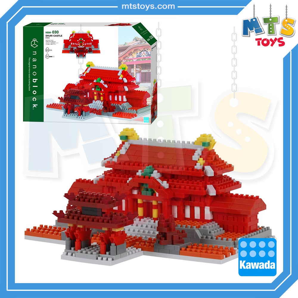 **MTS Toys**Kawada Nano Block: NBM_030 Shuri Castle From Japan | Shopee ...