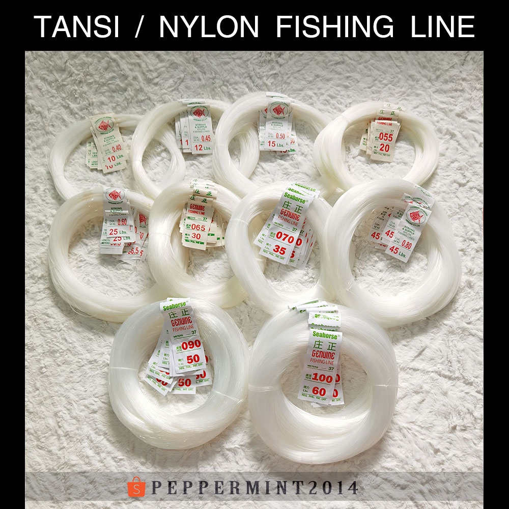 Tansi Fishing line Nylon String Grass Cutter Genuine Seahorse ...