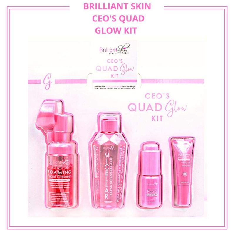 Brilliant Skin CEO Glow Squad Kit | Shopee Philippines