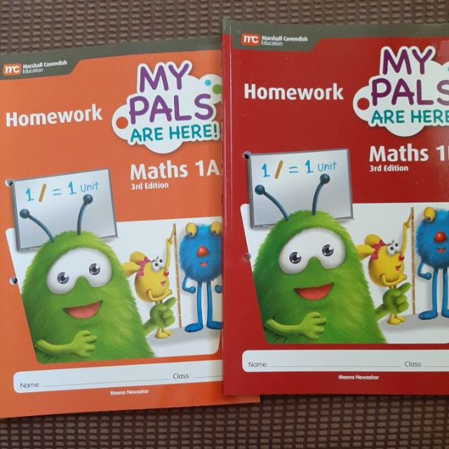 My Pals Are Here Math Homework 1A and 1B | Shopee Philippines