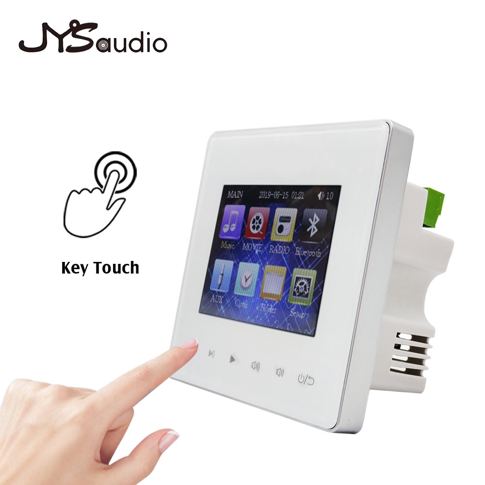 2.8inch HD Screen Touch Key Bluetooth Amplifier Doorbell Home Cinema ...
