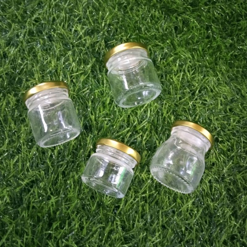 (10 PCS) MINI GLASS JARS | Shopee Philippines